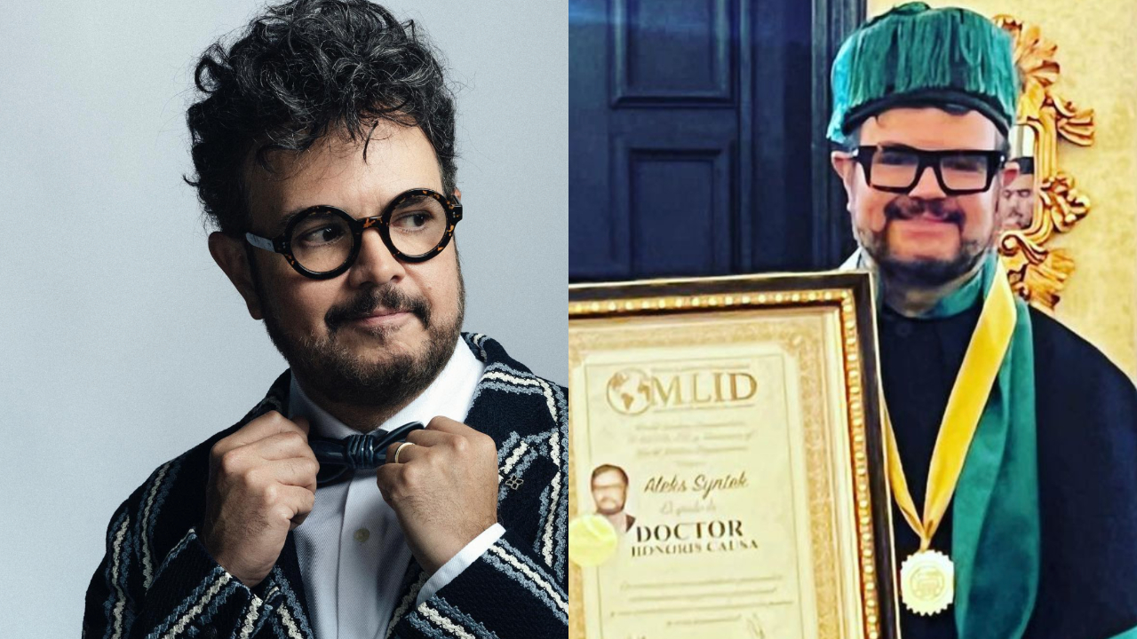 Aleks Syntek recibe doctorado Honoris Causa y le dicen: "doctor en acosar"
