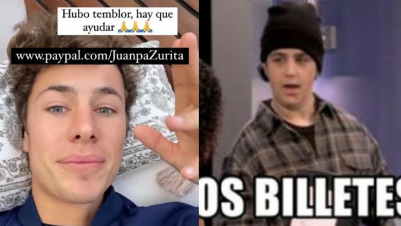 Destrozan a Juanpa Zurita por el tercer temblor del 19s con memes