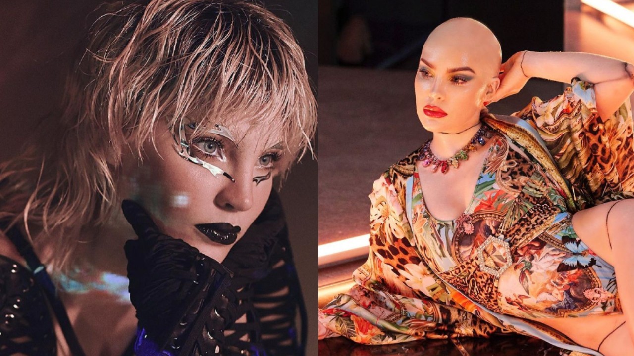 Cerró el ciclo: Belinda reaparece completamente pelona en nueva foto