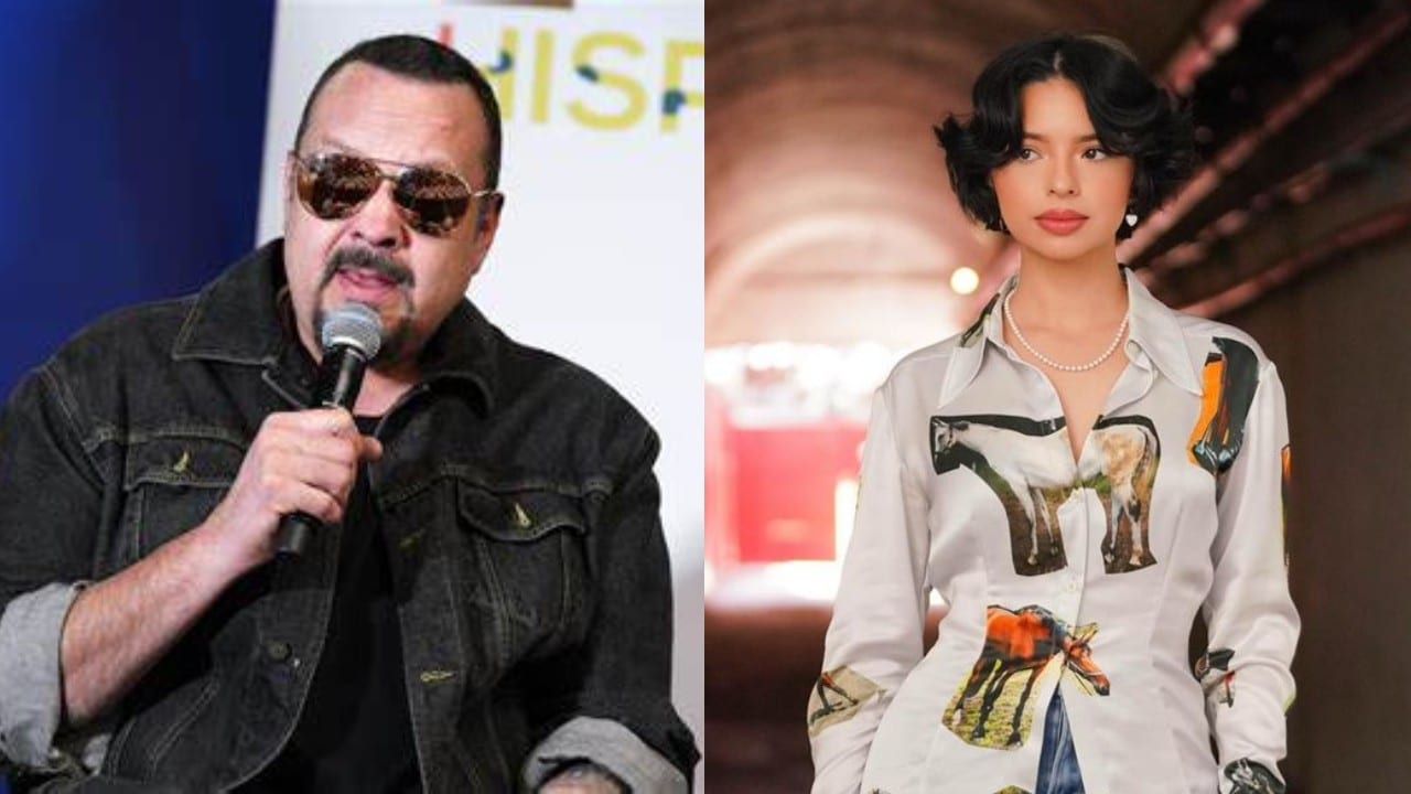 Pepe Aguilar reacciona furioso ante pregunta a su hija Ángela y regaña ...